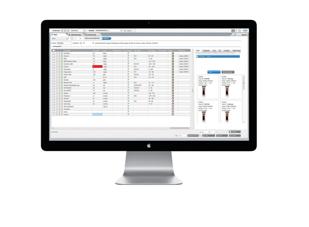 Solution de laboratoire cobas® infinity